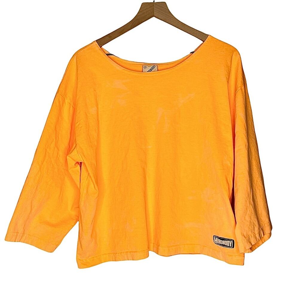Rare 80s Vintage Hardbody Women’s Workout Shirt, Neon… - Gem